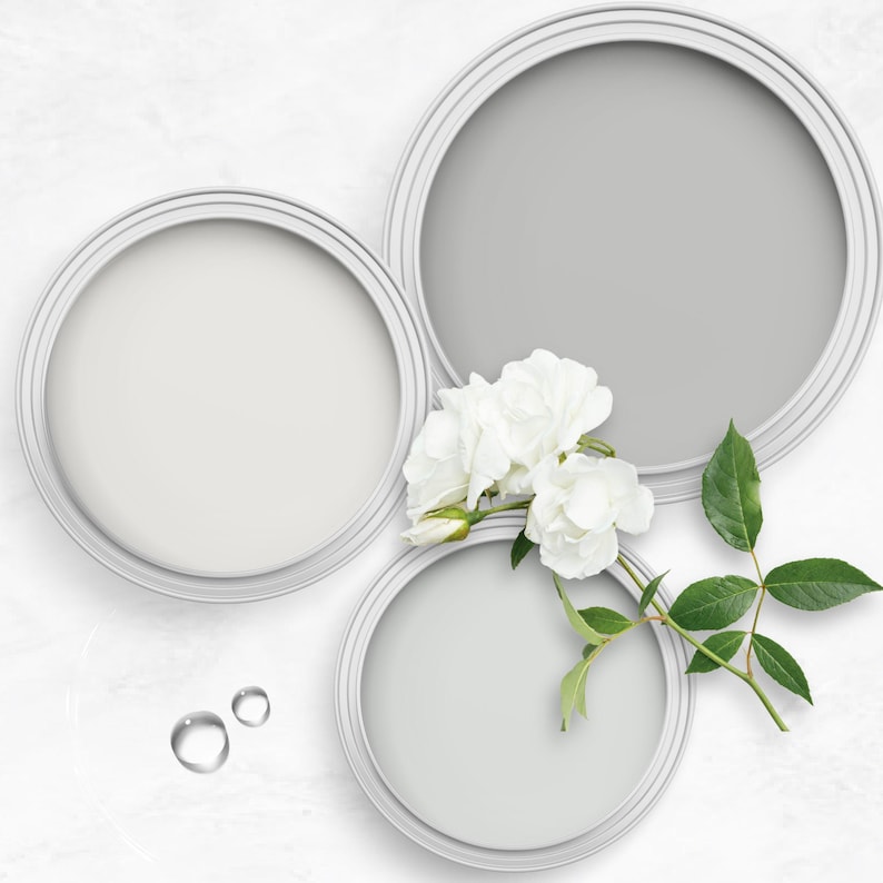 Benjamin Moore Gray Paint Color Palette. Designer's Suggested Light ...