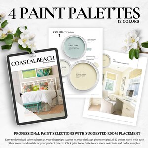 Benjamin Moore Coastal Beach Color Palette ~ Includes Benjamin Moore ...