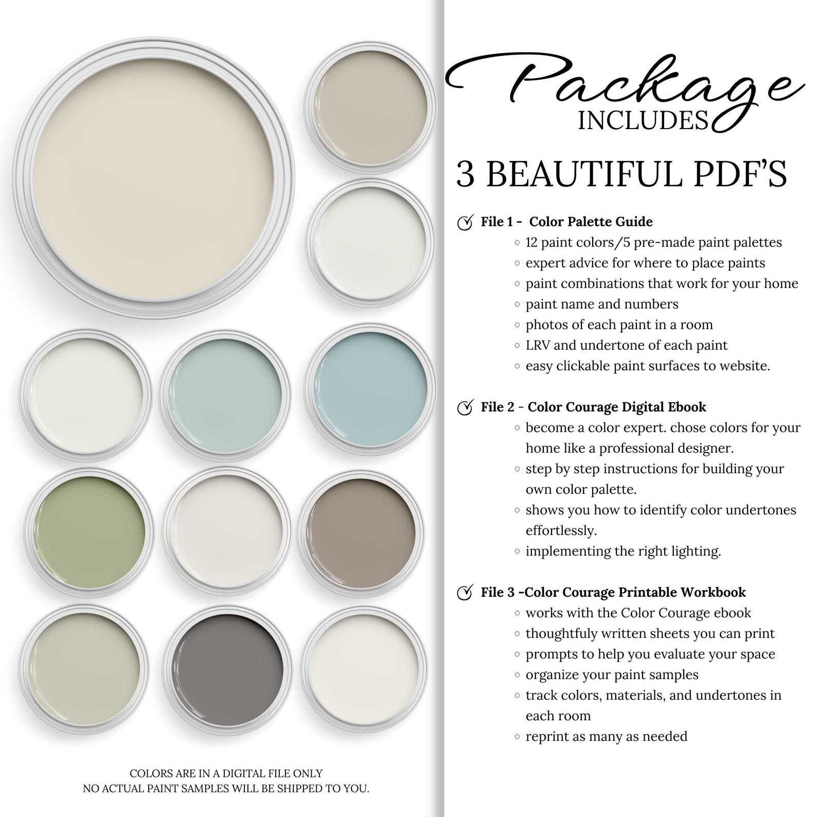 Benjamin Moore Ballet White Color Scheme ~ Color Palette for Living ...