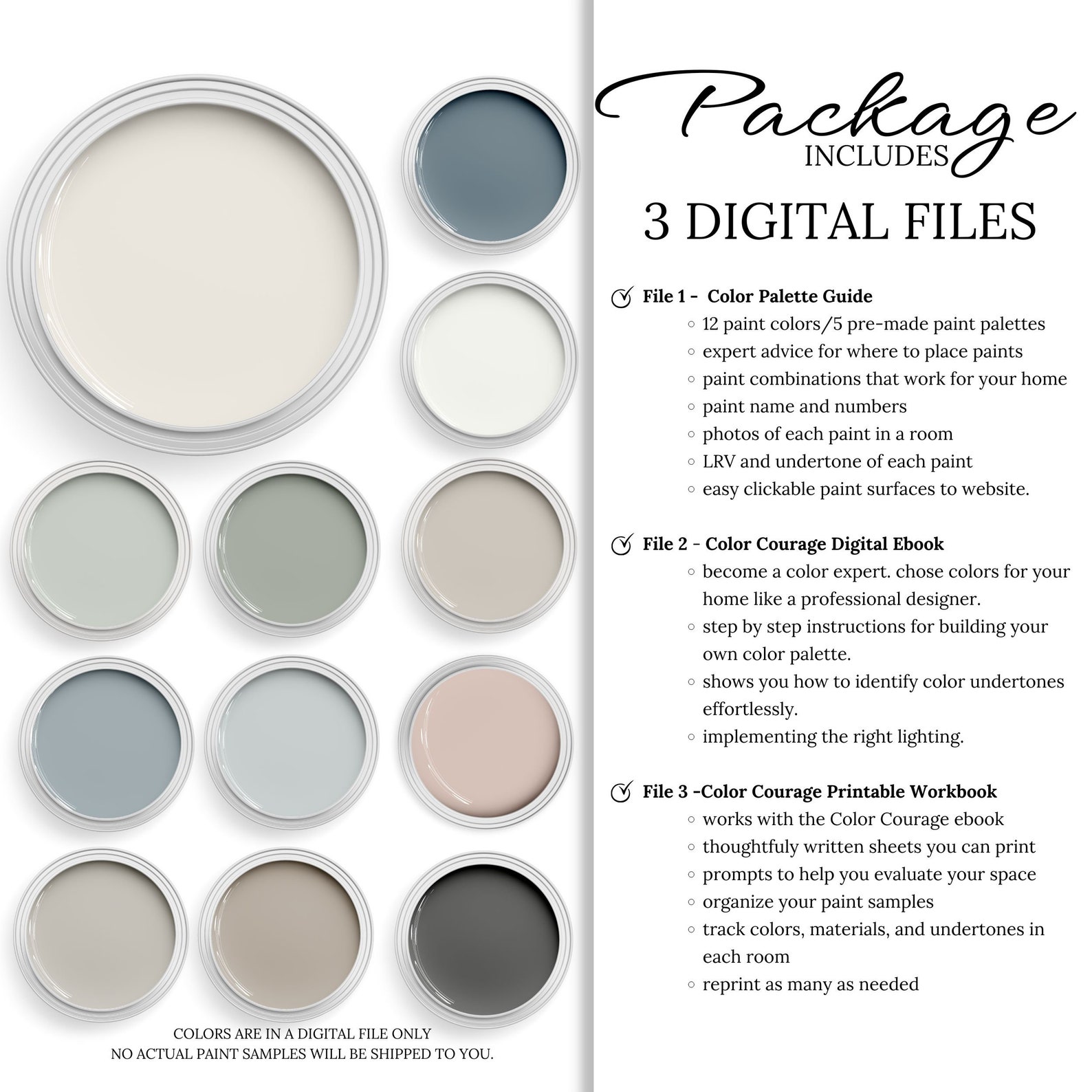 Sherwin Williams Dover White Color Palette | Elegant Soft White and ...