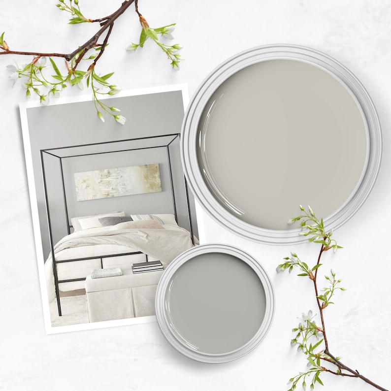 Behr Dolphin Fin Color Palette | Neutral Gray Paint Scheme | Modern ...