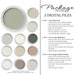 Benjamin Moore October Mist Color Palette ~ Coordinating Paint Colors ...