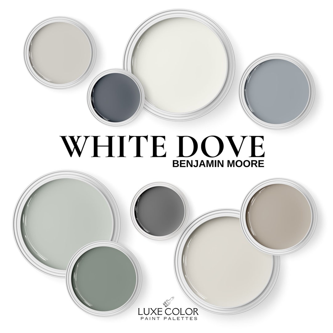 Benjamin Moore White Dove Complementary Colors ~ Color Palette for ...