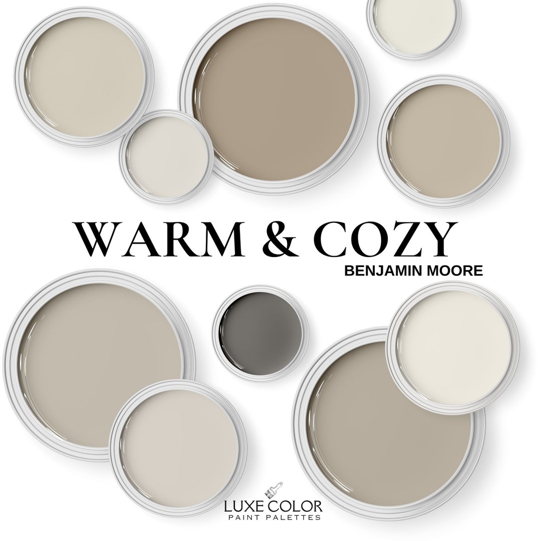 Warm and Cozy Paint Colors for Living Room, Bedroom, and Kitchen. A ...