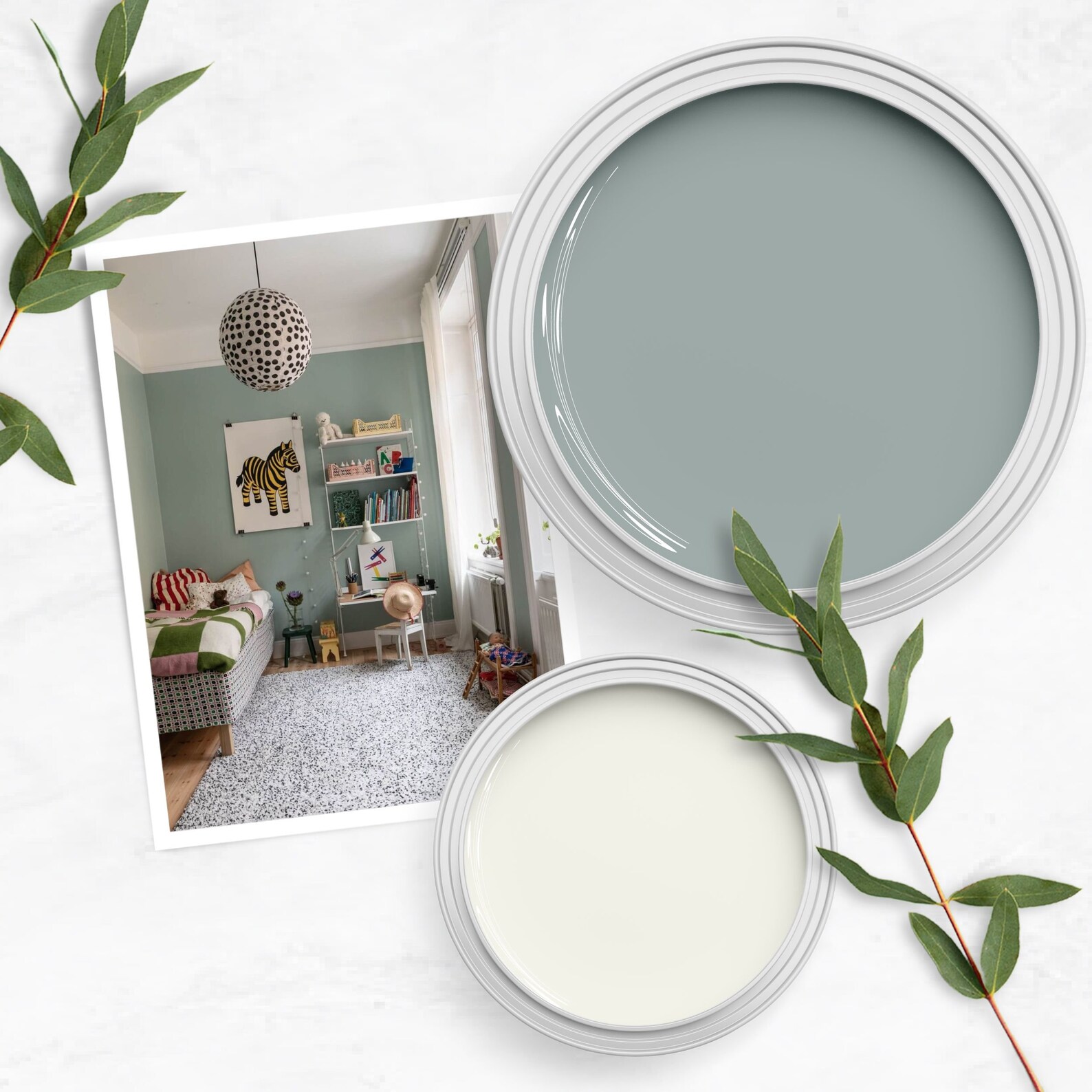 Sherwin Williams Dorian Gray Color Palette - Coordinating Colors for ...