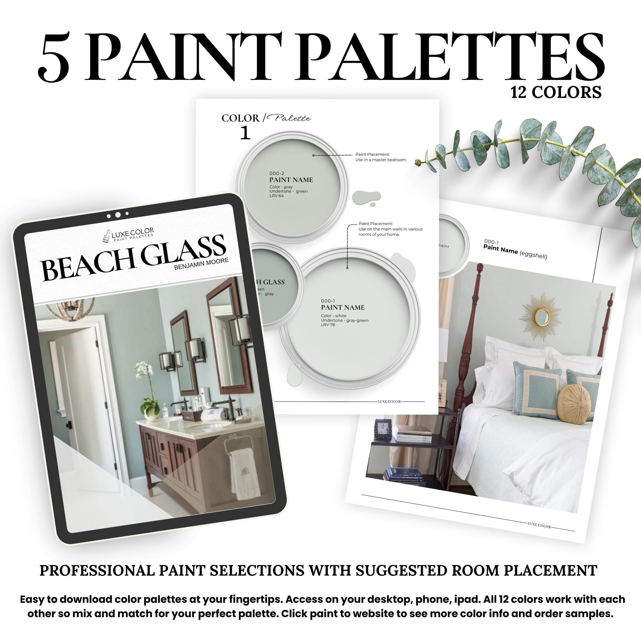 Benjamin Moore Beach Glass Palette ~ Coordinating Colors for Your ...