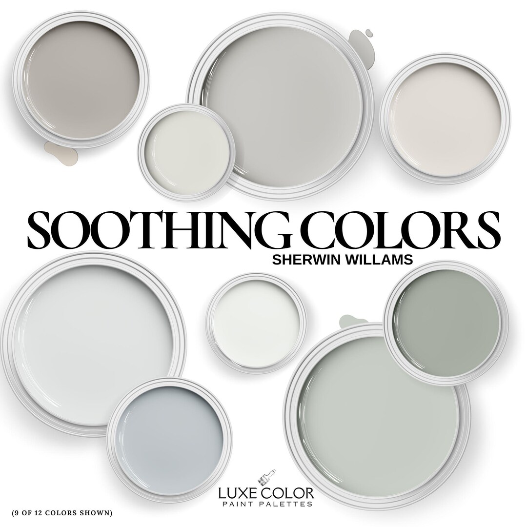 Soothing Paint Colors From Sherwin Williams ~ A Tranquil Color Palette ...