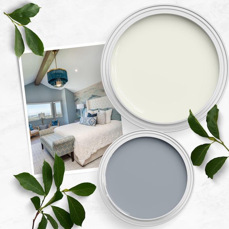 Benjamin Moore Cloud White Color Palette ~ Complementary Color Palette ...