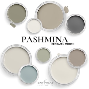 Benjamin Moore Pashmina Color Palette ~ Complementary Color Palette for ...
