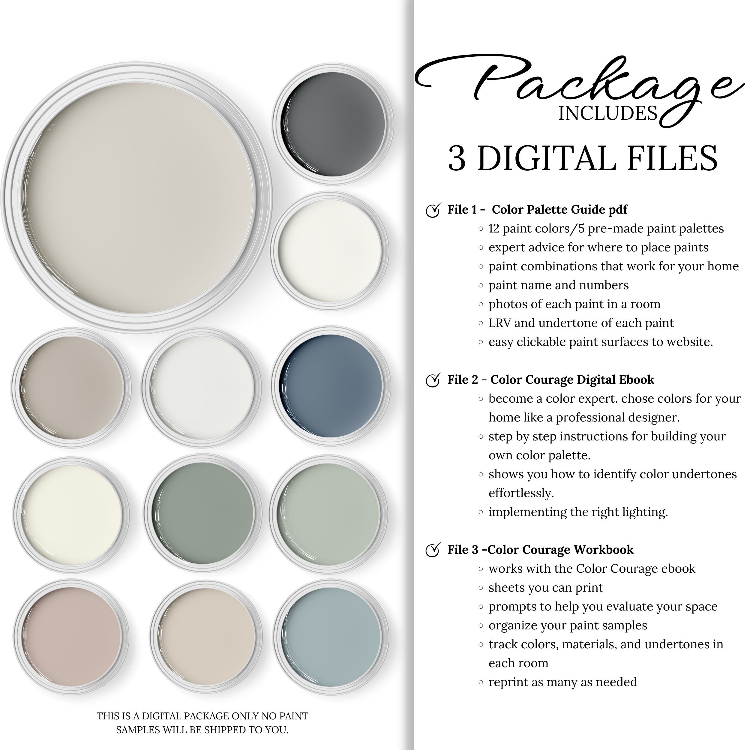 Behr Toasty Gray Color Palette | Neutral Warm Gray Paint Combinations ...