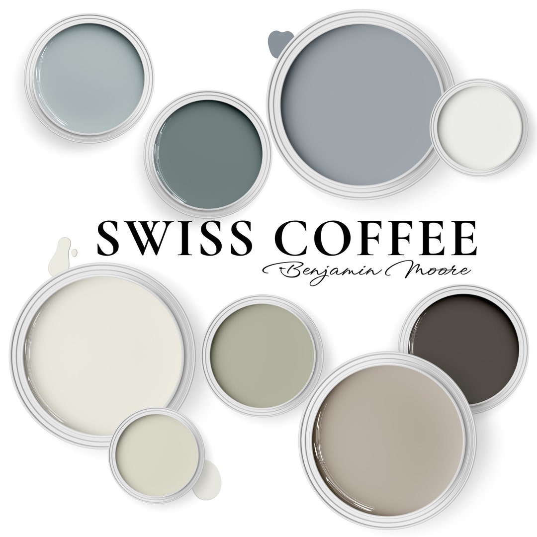Benjamin Moore Swiss Coffee Color Palette Colors for Living Room ...