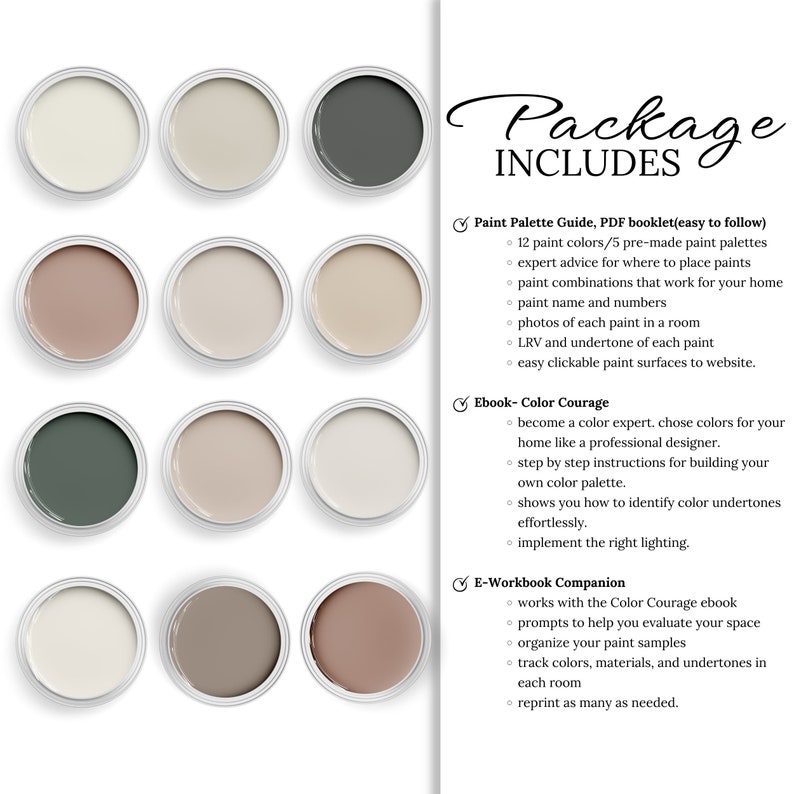 Earth Tone Paint Colors Sherwin Williams Coordinating Palette for ...