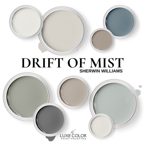 Drift of Mist Paint Palette - Etsy