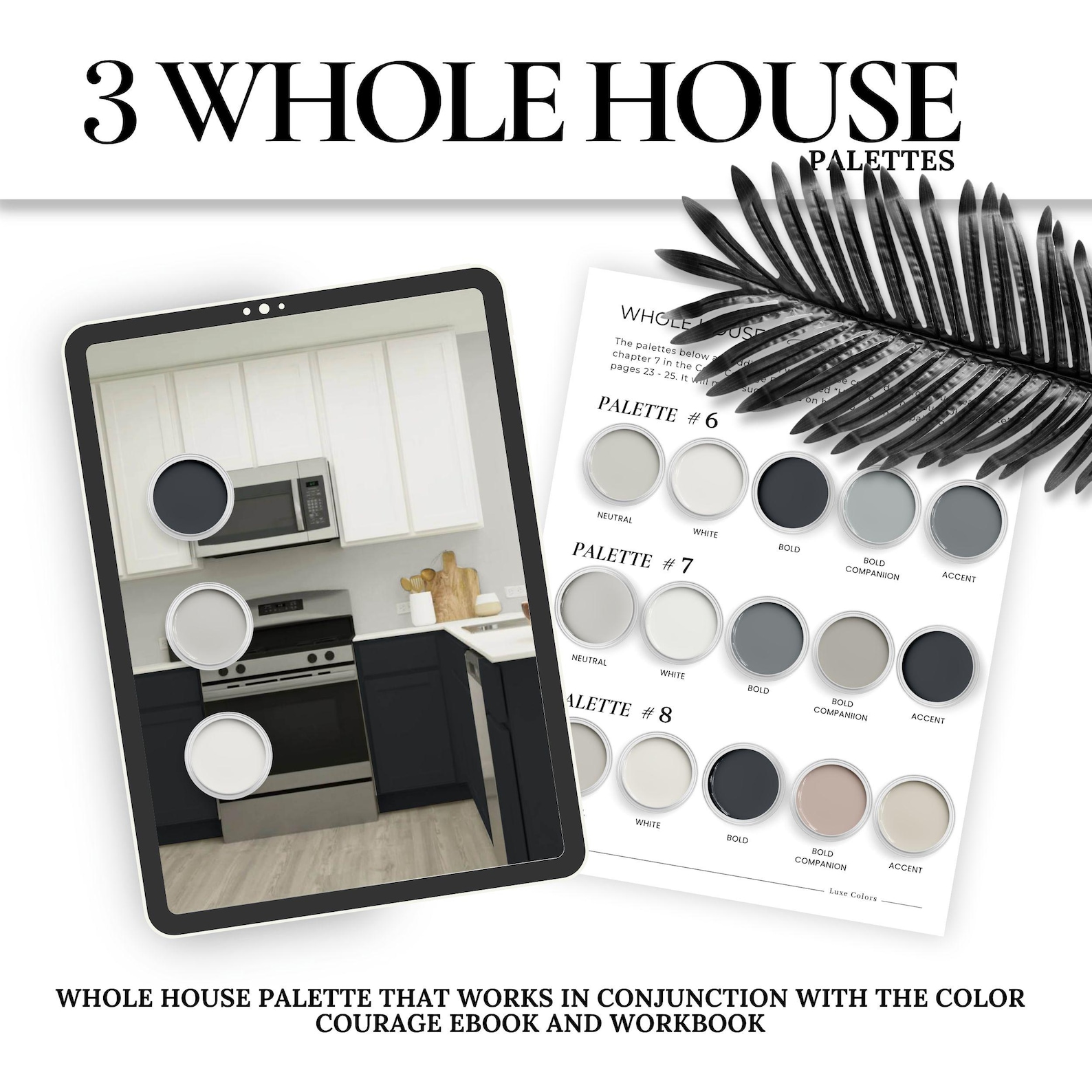 Sherwin Williams Cyberspace Paint Palette Guide | Dark Blue Gray Paint ...
