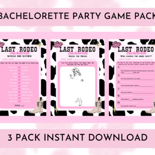 Last Rodeo Hen Party - Etsy Australia