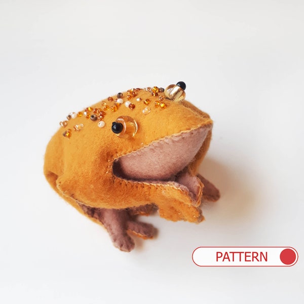Frog Felt - Etsy