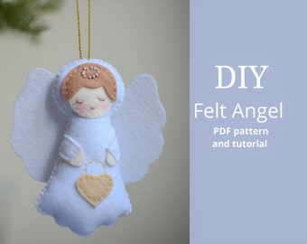 Felt Angel - Etsy