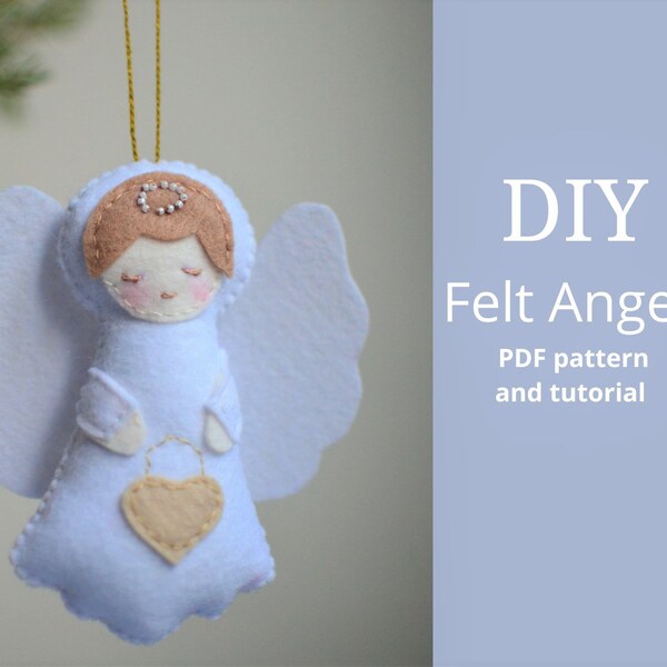 Angel Felt - Etsy