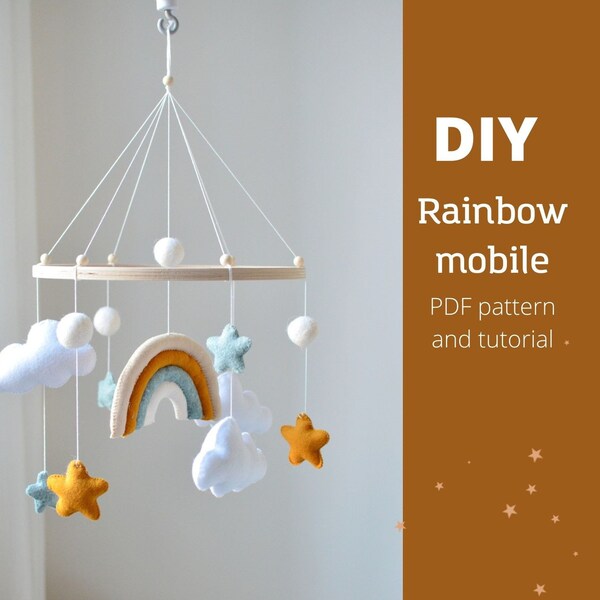 Felt Baby Mobile - Etsy