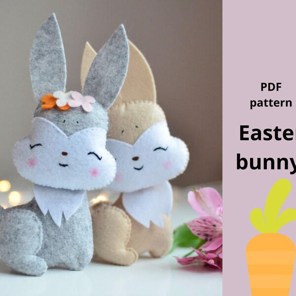 Fabric Bunny Pattern - Etsy