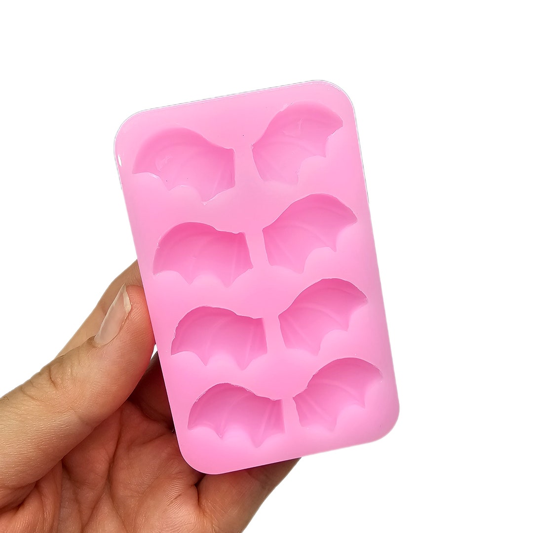 Bat Wings Mold 4 Cavities Silicone Mold, Chocolate Mold, Flexible Mold ...