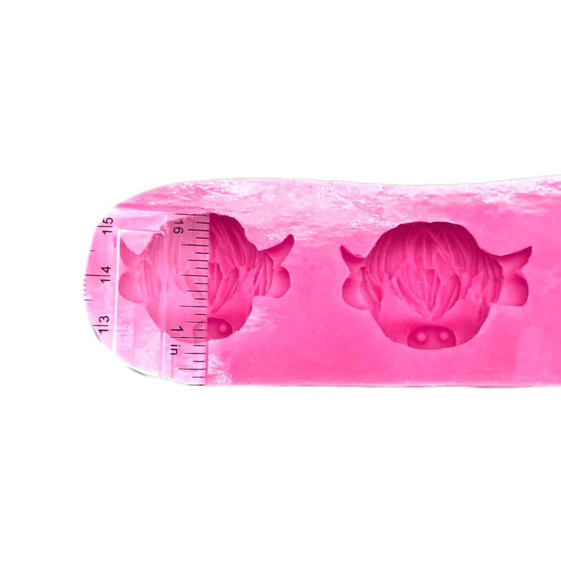 Highland Cow Head Mold 3 Cavities Silicone Mold Chocolate Mold - Etsy