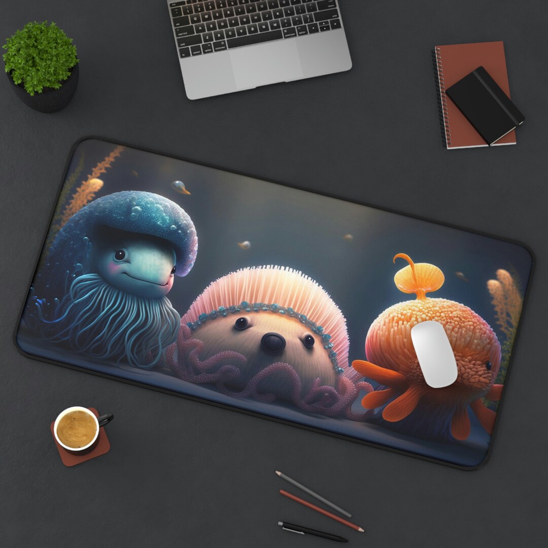 Fish-inspired Desk Mats Adorable and Functional Surface Protectors for ...