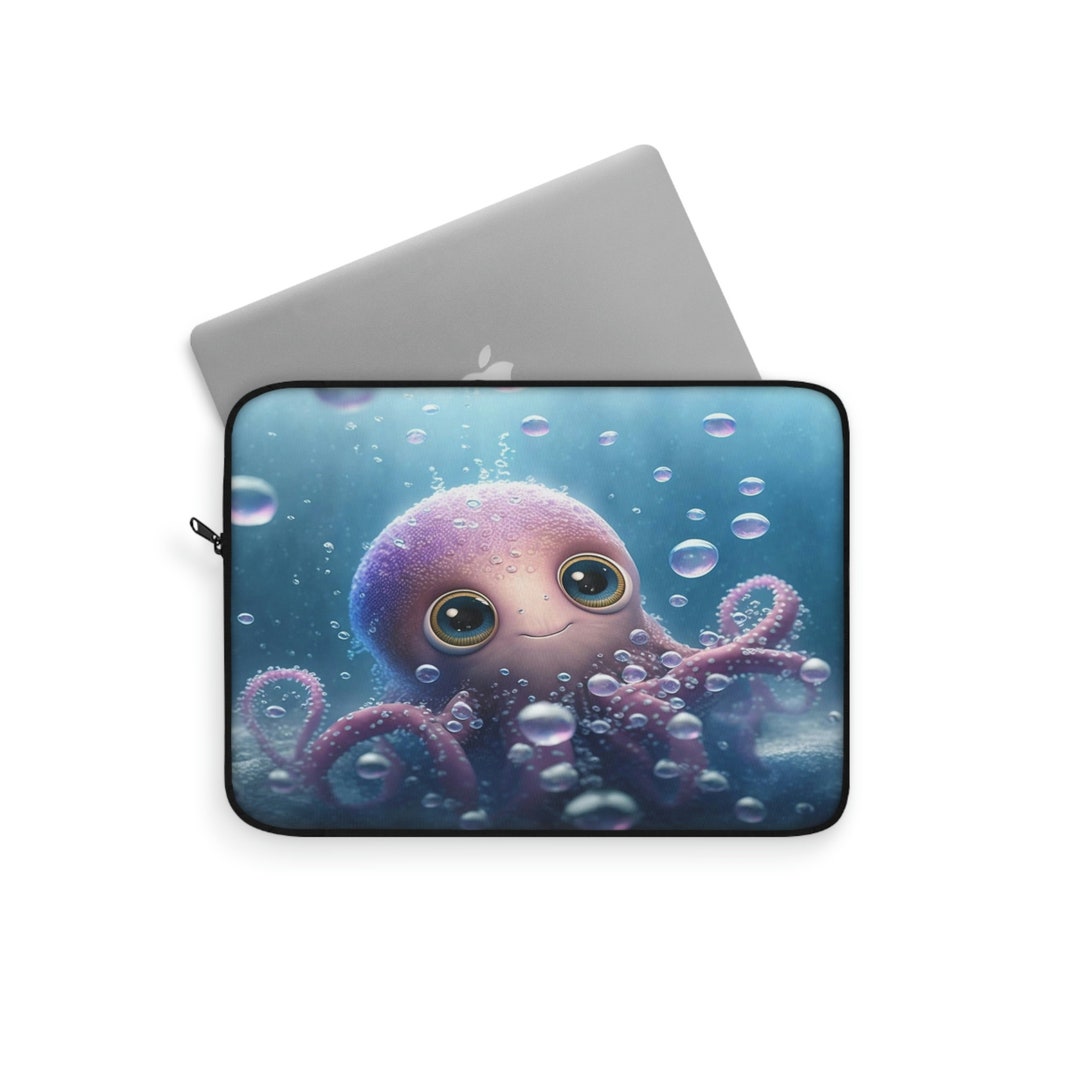 Cute Squishy Baby Octopus Laptop Sleeve Laptop Protector Laptop Case ...