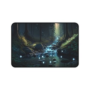 Mystic Forest Mousepad XL Gaming Mouse Pad XXL Nature Desk Mat Witchy ...