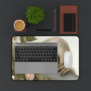 Sloth Desk Pad, Cute Desk Mat, Cute Animal Mousepad, Sloth Mouse Pad ...