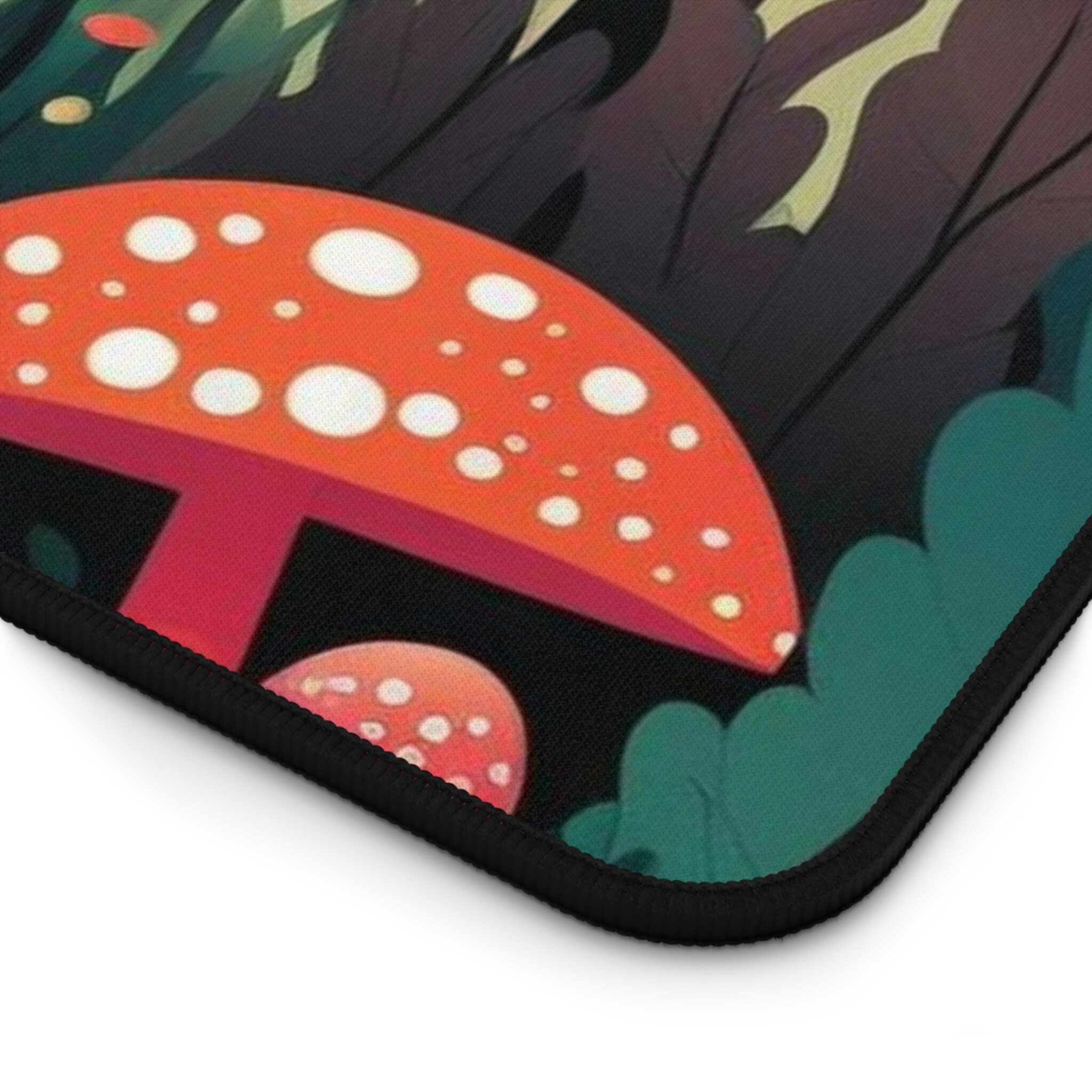 Botanical Mushroom Forest Playmat Gaming Play Mat Mushroom - Etsy