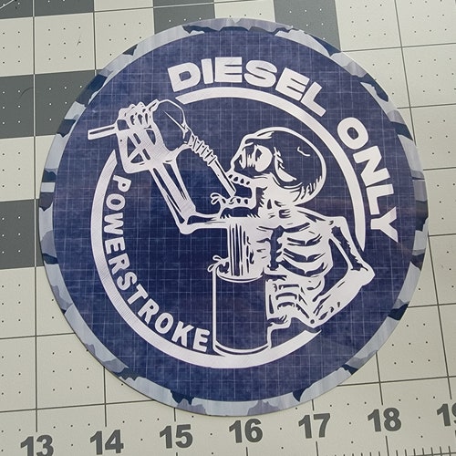Diesel Only Decal Powerstroke Decal Ford Decal Ford - Etsy