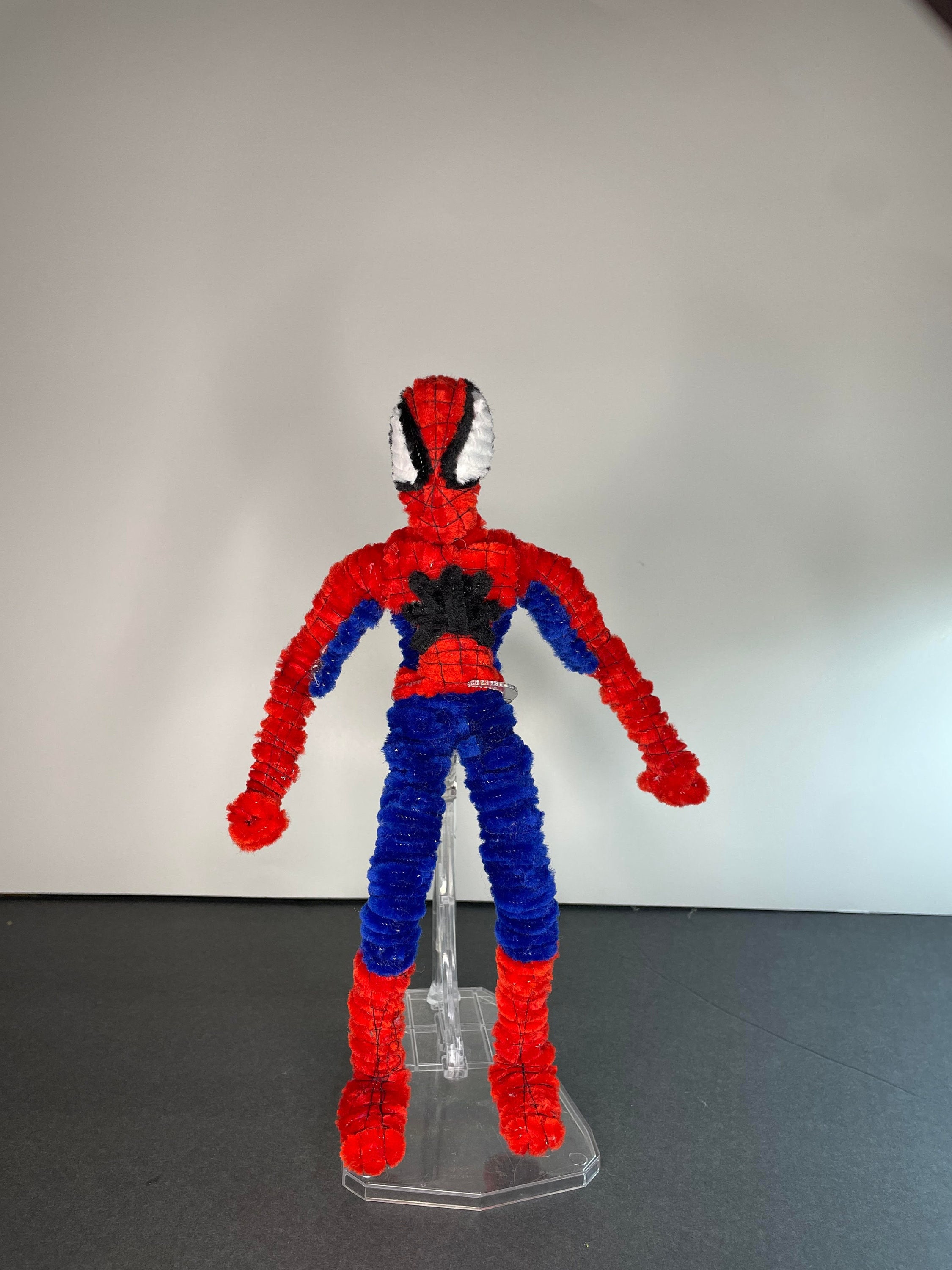 Pipe Cleaner Spiderman - Etsy