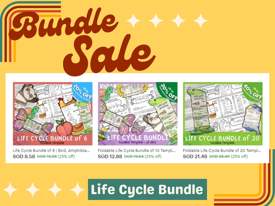 Cactus Life Cycle Learning Activity for Kids | A4 and 11x8.5 Inch ...