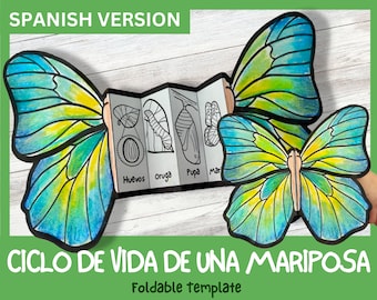 SPANISH Life Cycle of a Duck | Foldable Life Cycle Craft | Science ...