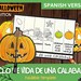 SPANISH Life Cycle of a Pumpkin Plant Foldable Life Cycle Craft Digital ...