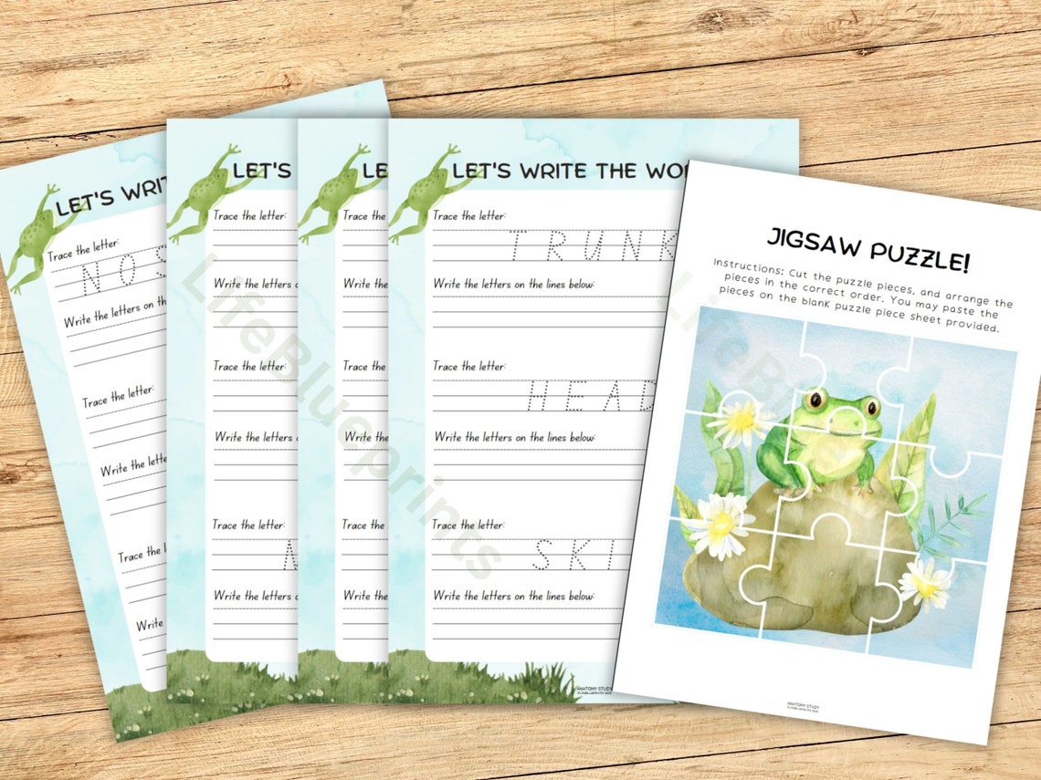 Frog Anatomy Poster, Nature Study, Science, Montessori, Homeschool ...