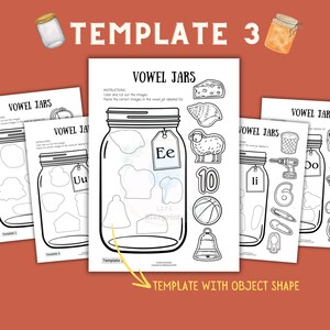 Vowel Jars | Educational Game for Toddlers Learning Vowels | Sorting ...