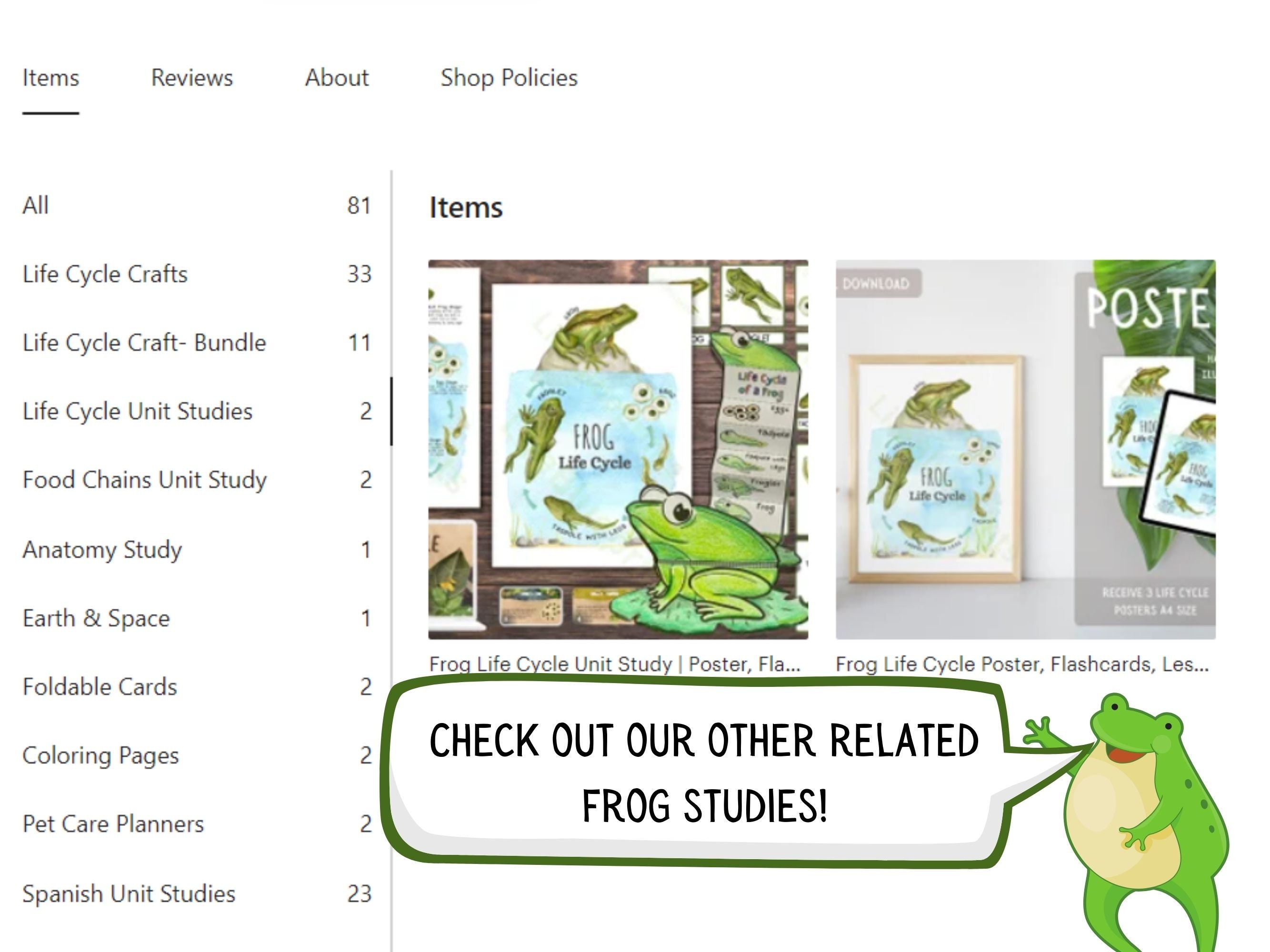 Frog Anatomy Poster, Nature Study, Science, Montessori, Homeschool ...