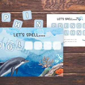 Dolphin Anatomy Poster for Kids, Nature Study, Science, Montessori ...