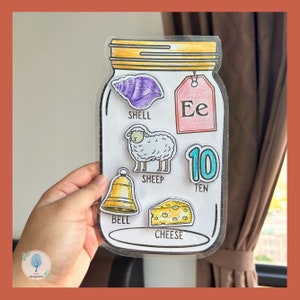 Vowel Jars | Educational Game for Toddlers Learning Vowels | Sorting ...