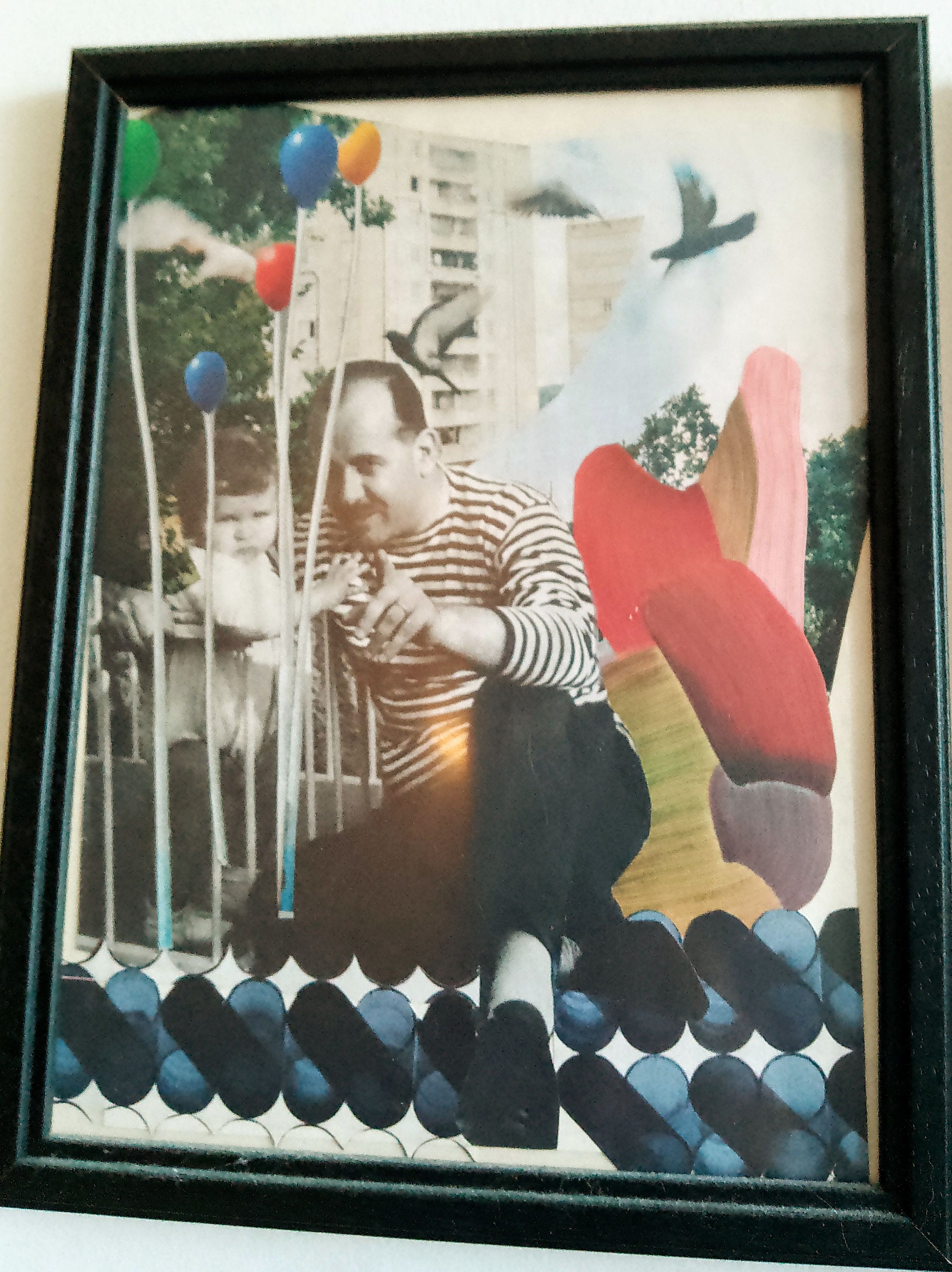 Original Collage. Balloons. - Etsy