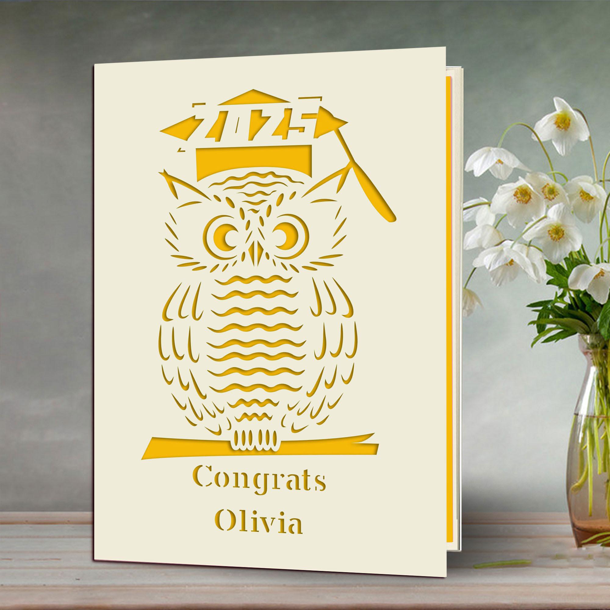Personalized Graduation Cards for Him Her Daughter Son Graduates ...
