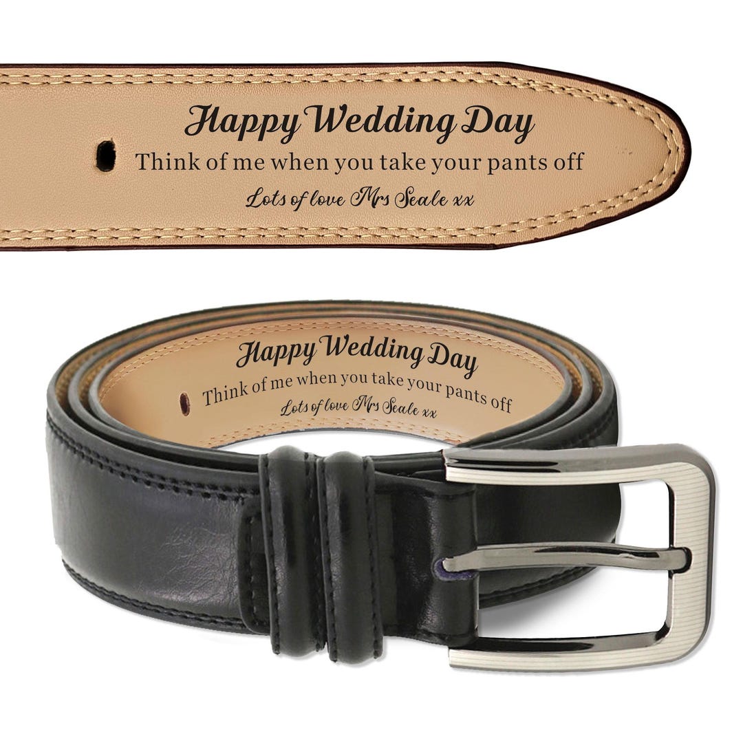 Personalized Mens Belt Leather Belt for Men Custom Engraved Belt Men ...