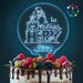 LED Personalized Happy Birthday Cake Toppers 7 Colour Changes Light up ...