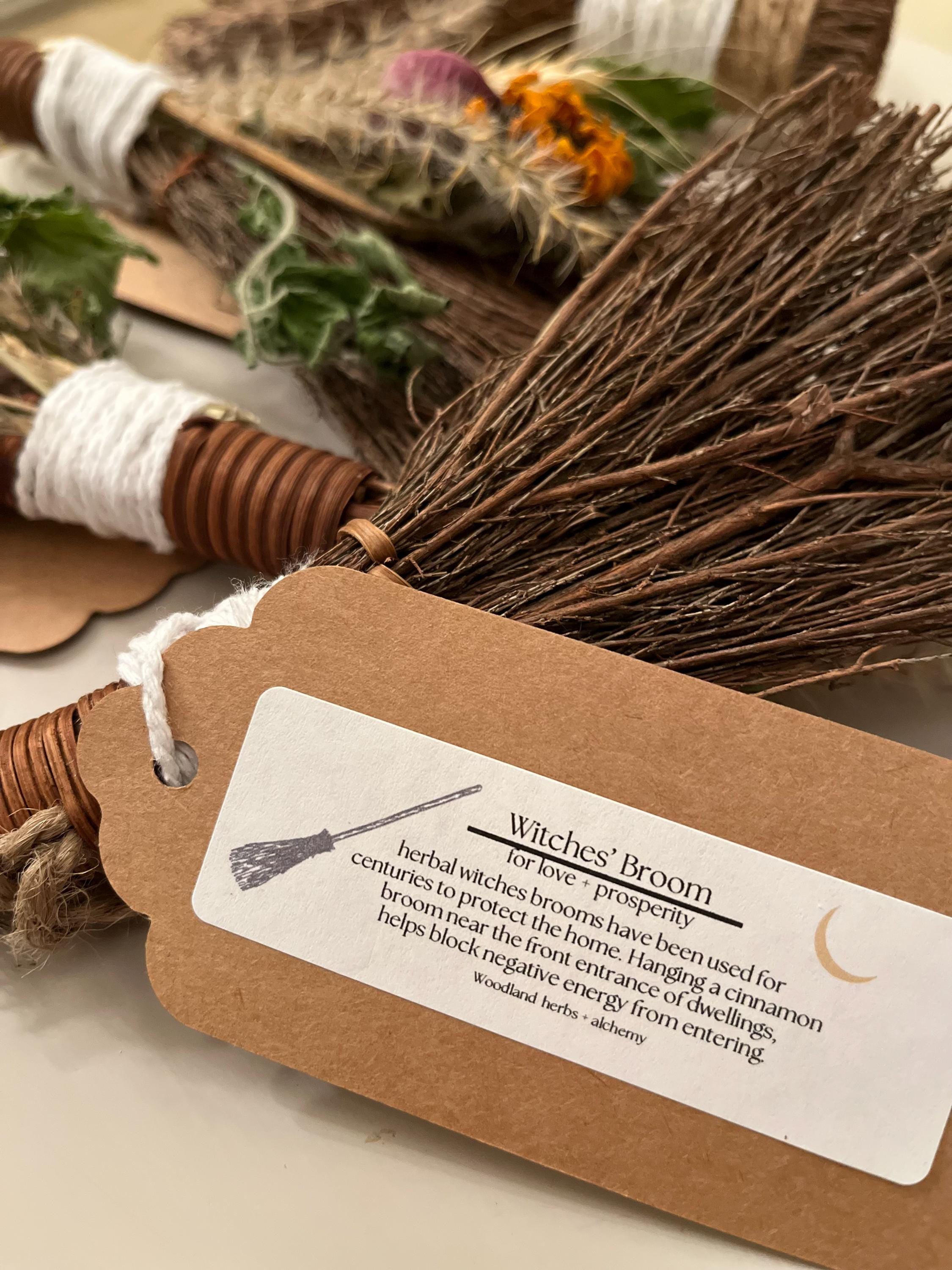 Home Decor Witches Broom Herbal Besom Hostess Gift Cottagecore Autumn ...