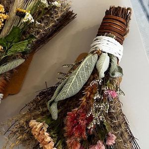 Herbal Witches Broom, Cottagecore Home Protection Besom (6 Inch) - Etsy