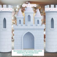 Collapsible Castle Wall/castle Backdrop/ Party Backdrop - Etsy
