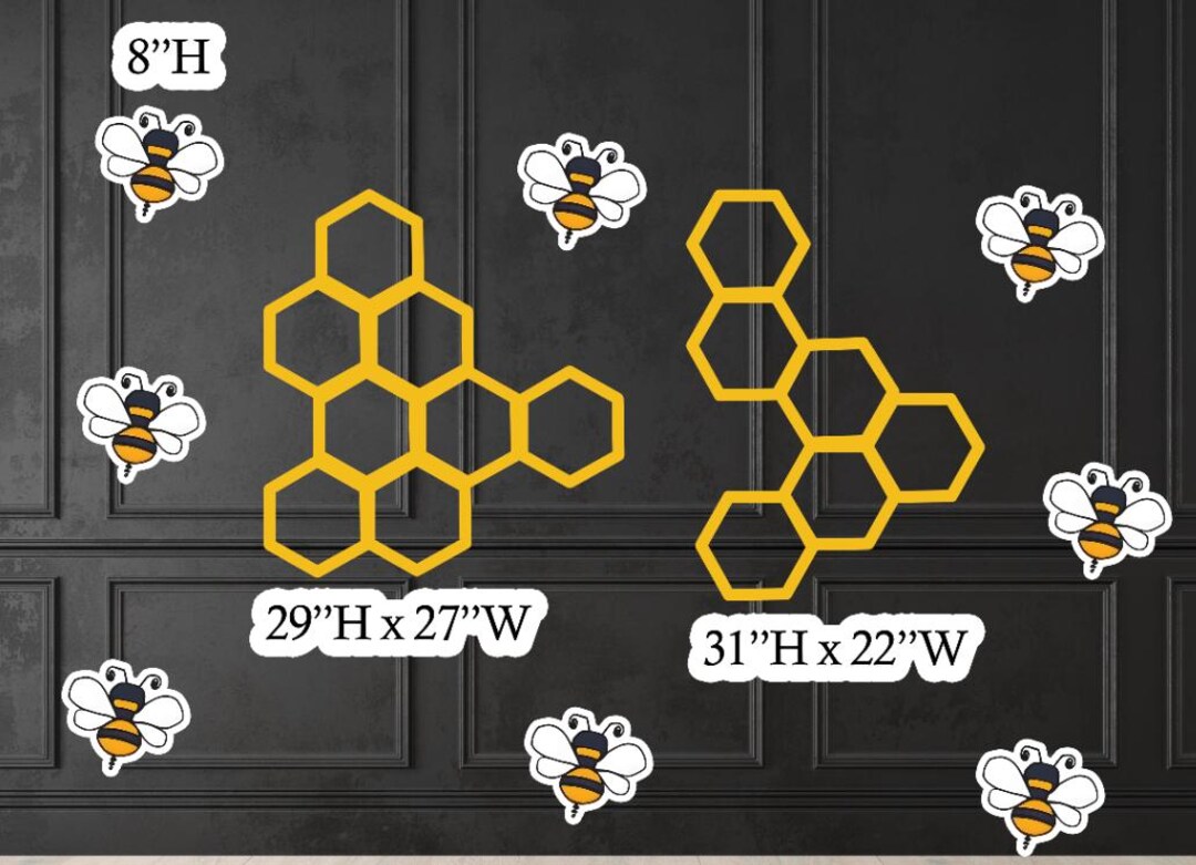 Honeycombs and Bees, Party Decor, Party Props, Backdrops, Baby Shower ...