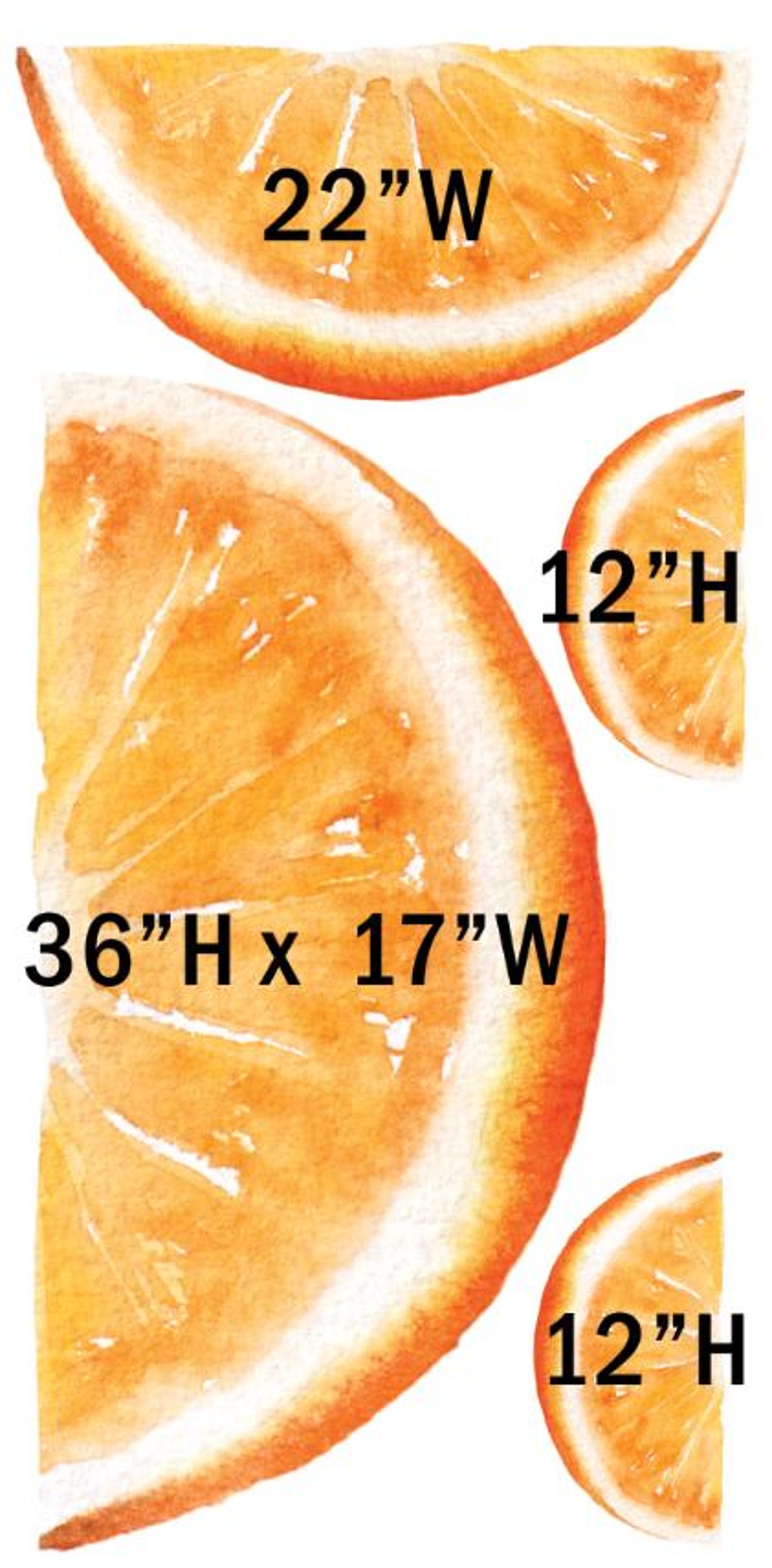Orange Slice, Orange, Party Props, Birthday Decor, Backdrop ...